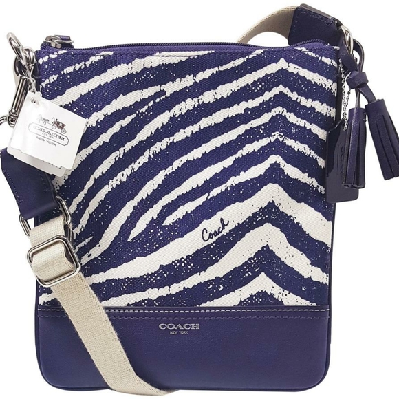 Coach | Bags | Coach Zebra Crossbody Purse | Poshmark